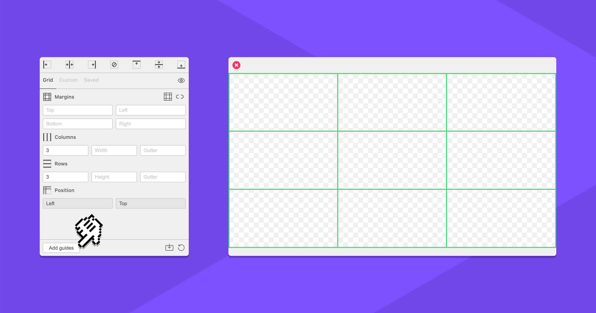 Add a Rule of Thirds Grid | GuideGuide