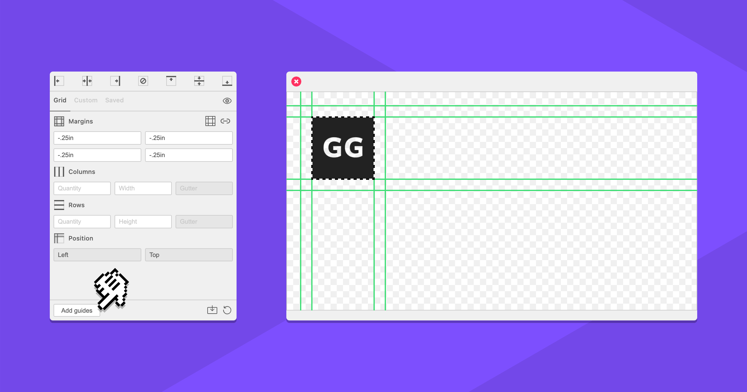 Add Clear Space | GuideGuide